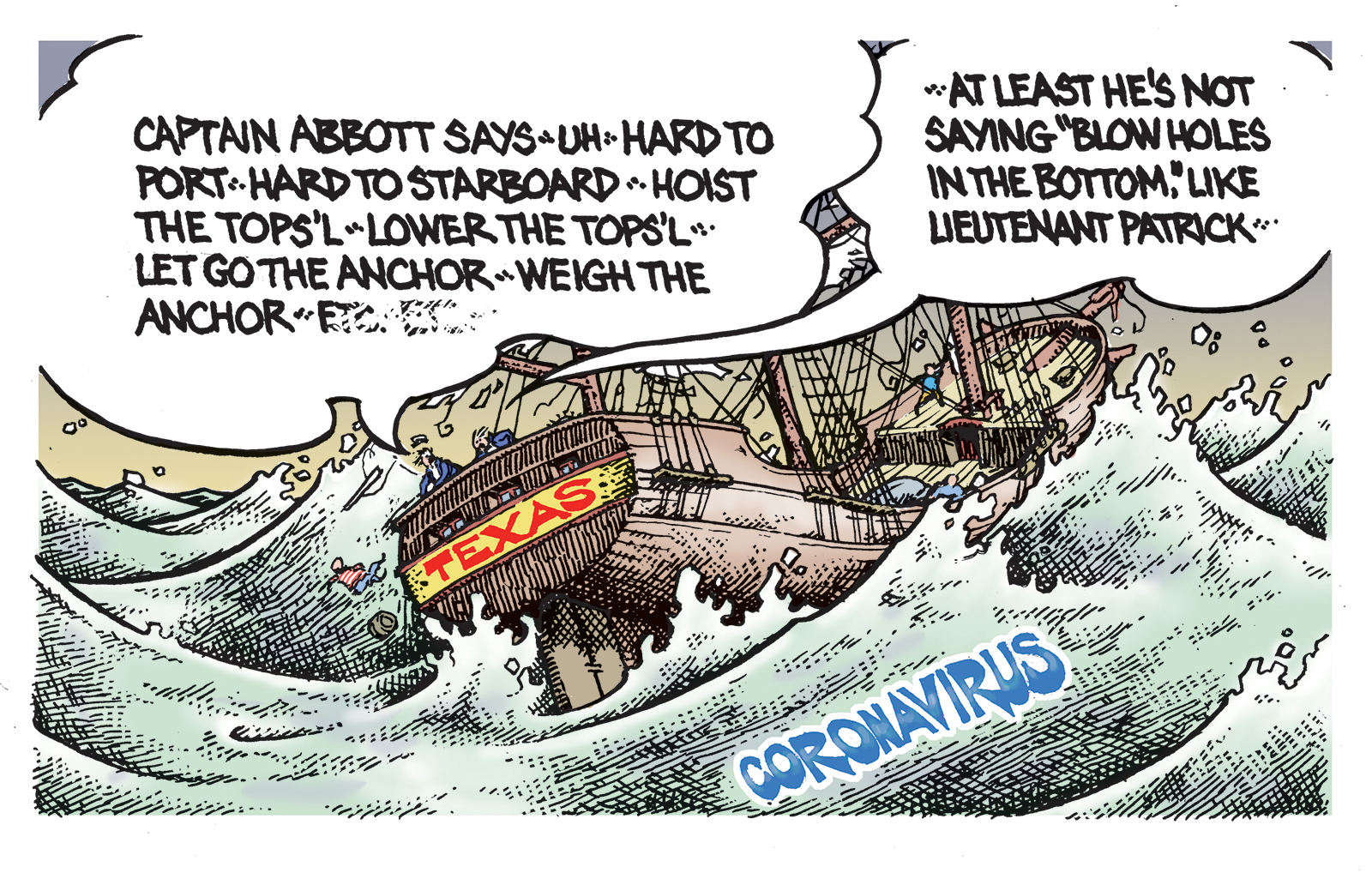 A Political Cartoonist Talks Skewering Texas Politicos for 48 Years ...