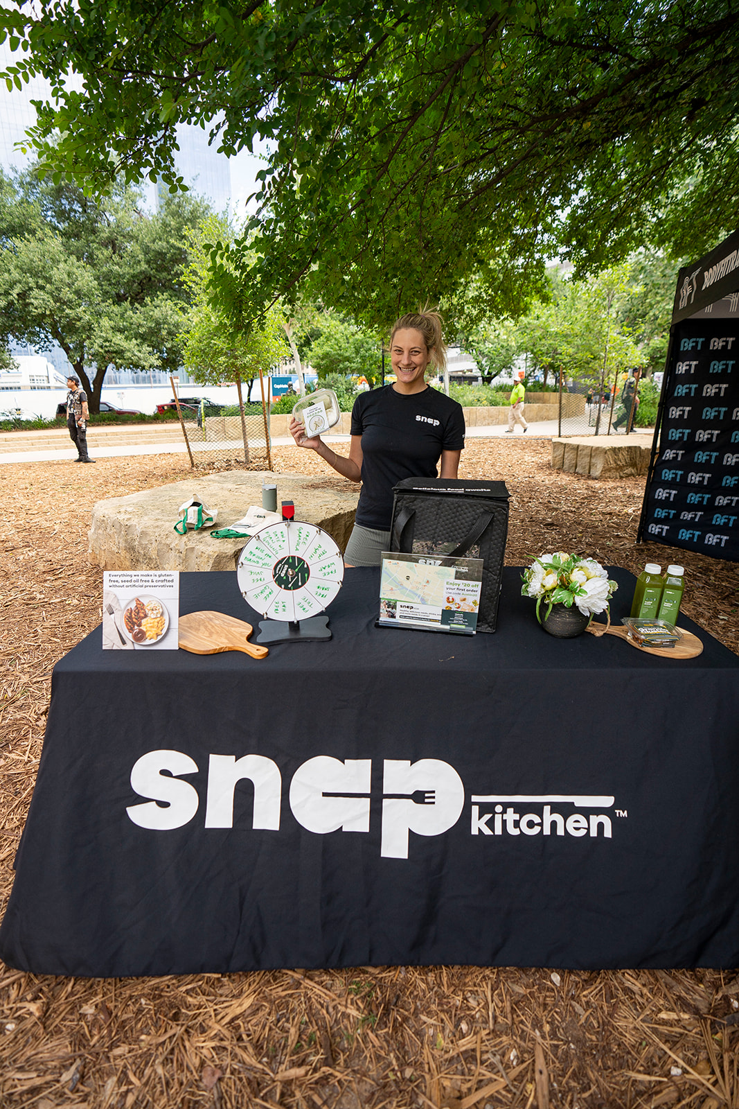 In Photos: Singles Yoga in the City 2024 - Austin Monthly Magazine