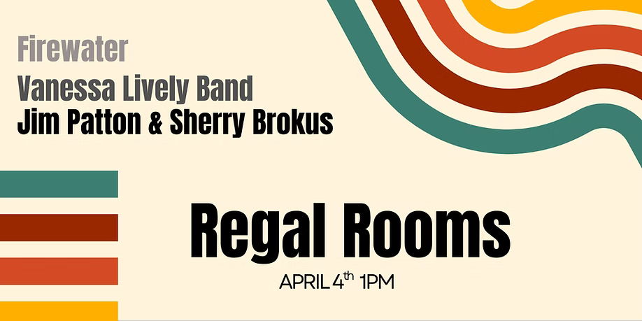 Sherry Brokus & Jim Patton, Vanessa Lively Band, Firewater - Austin ...